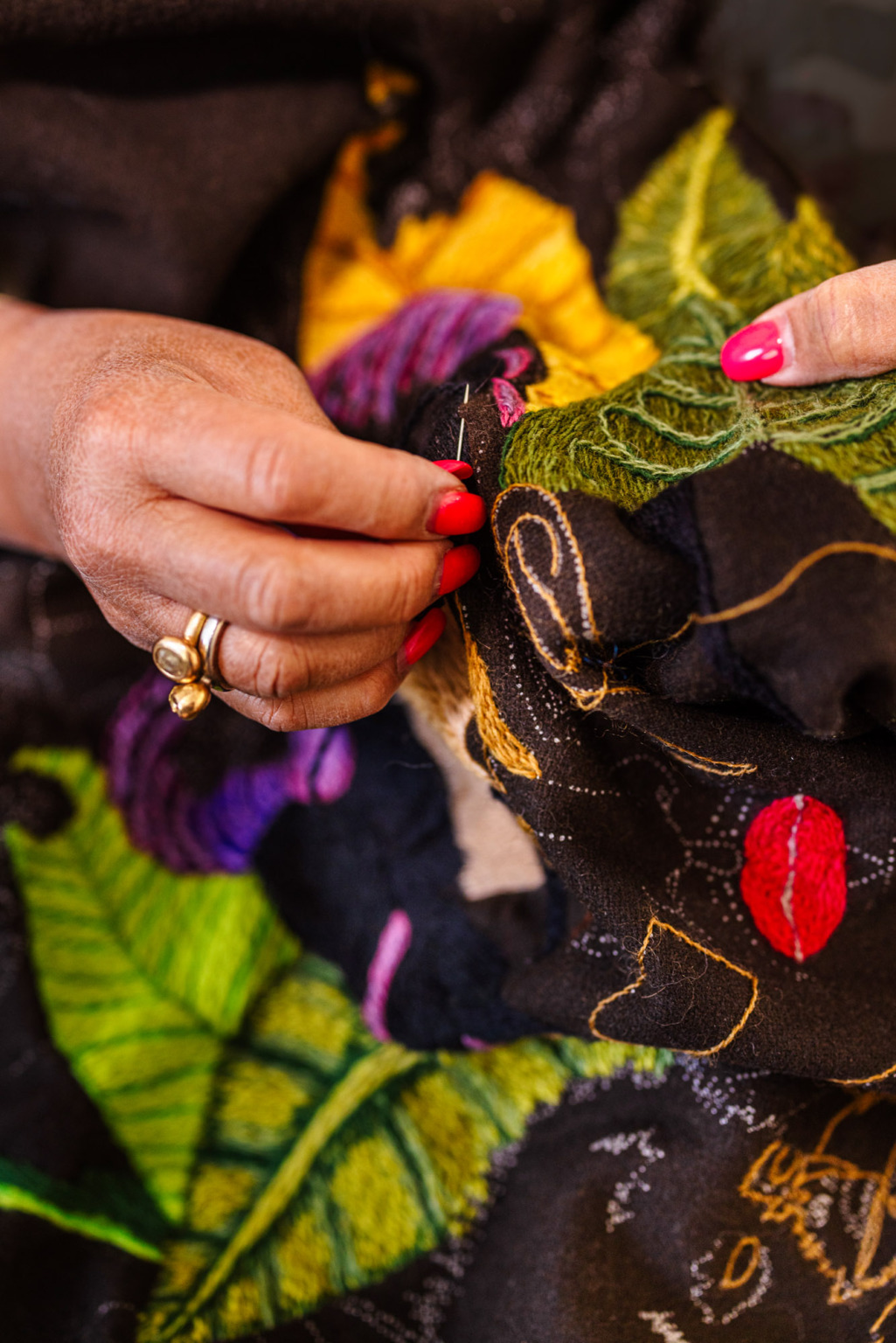 Cecilia Perssons skånska yllebroderi | Hemslöjd